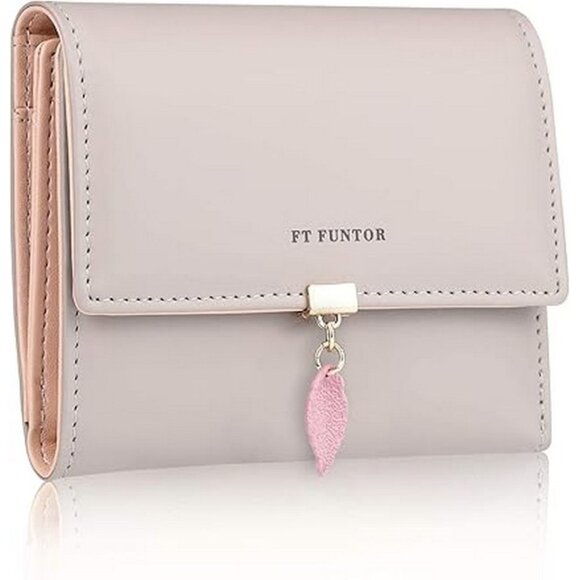 Bags | Rfid Wallets For Women Leaf Card Holder Trifold Ladies Wallets ...